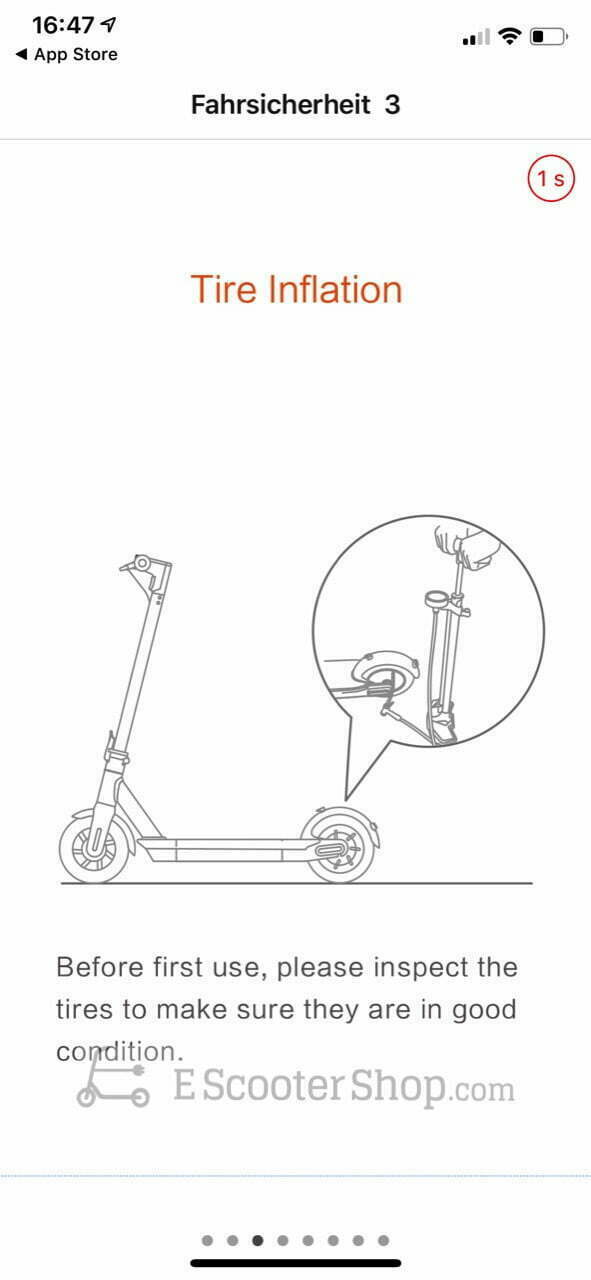 Die Ninebot Segway Max G30D App im Detail