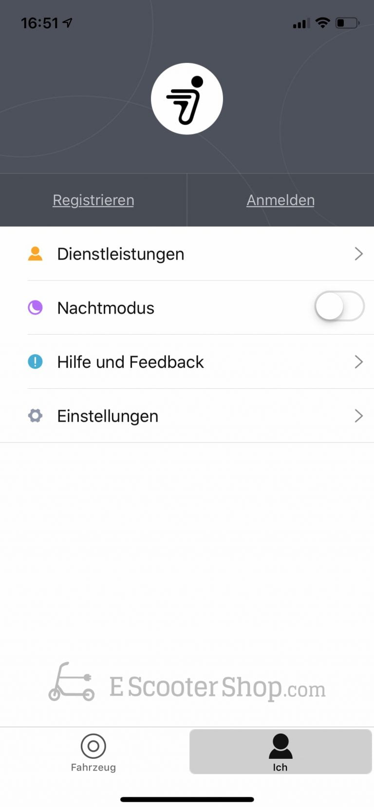 Die Ninebot Segway Max G30D App im Detail
