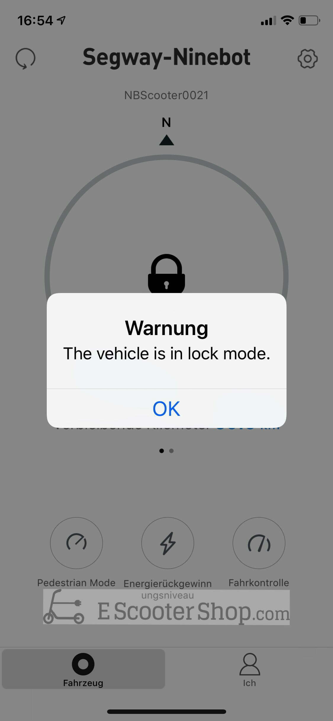 Die Ninebot Segway Max G30D App im Detail