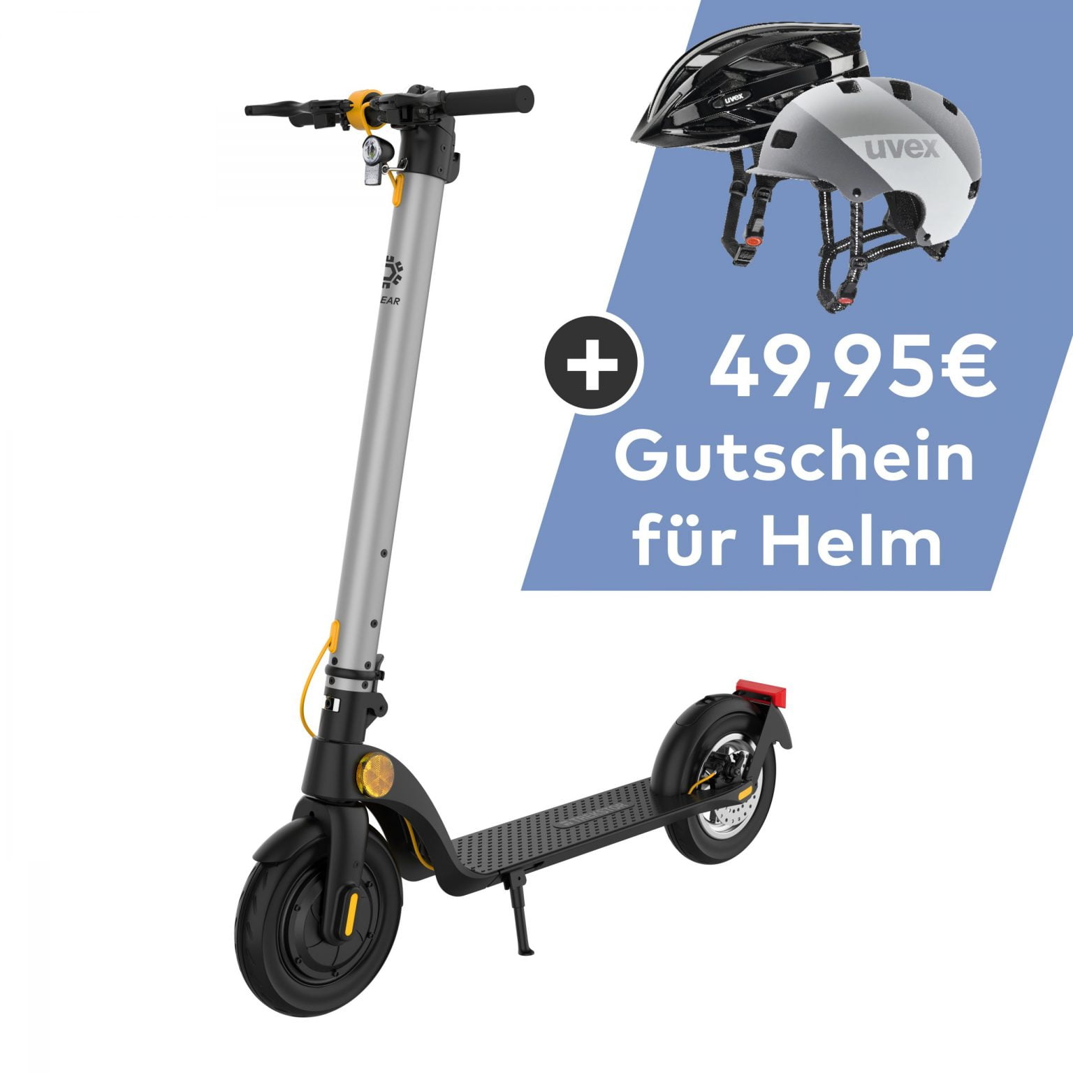 TREKSTOR EG40610: E-Scooter mit austauschbaren Akku im Detail