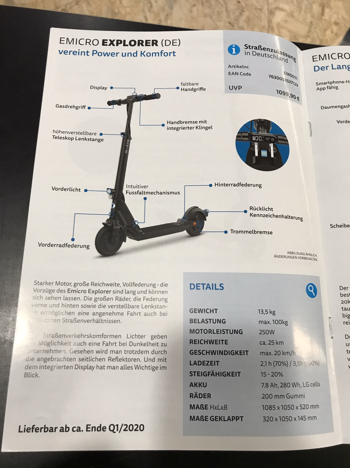 Foto Shooting: Der neue E Micro Explorer im Detail