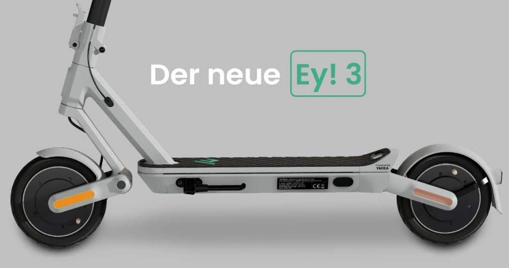 EGRET Ey! E-Scooter Tuning ist in Arbeit