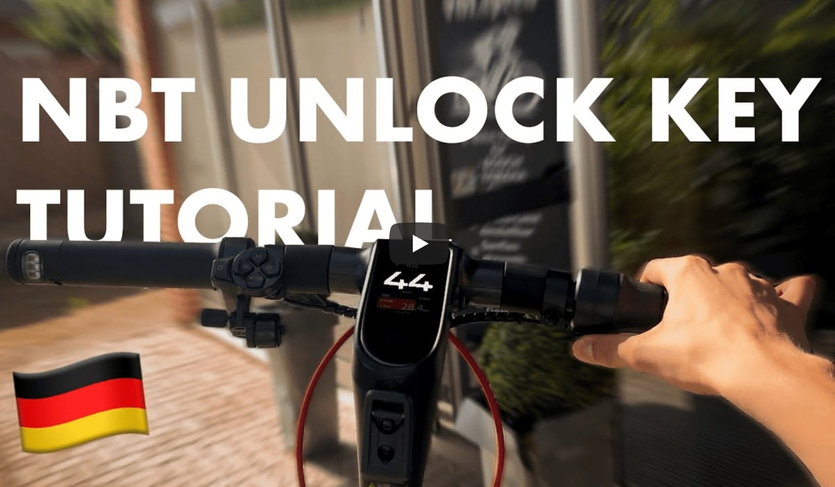 NBT Unlock Key: Ninebot E-Scooter schneller machen - Tuning